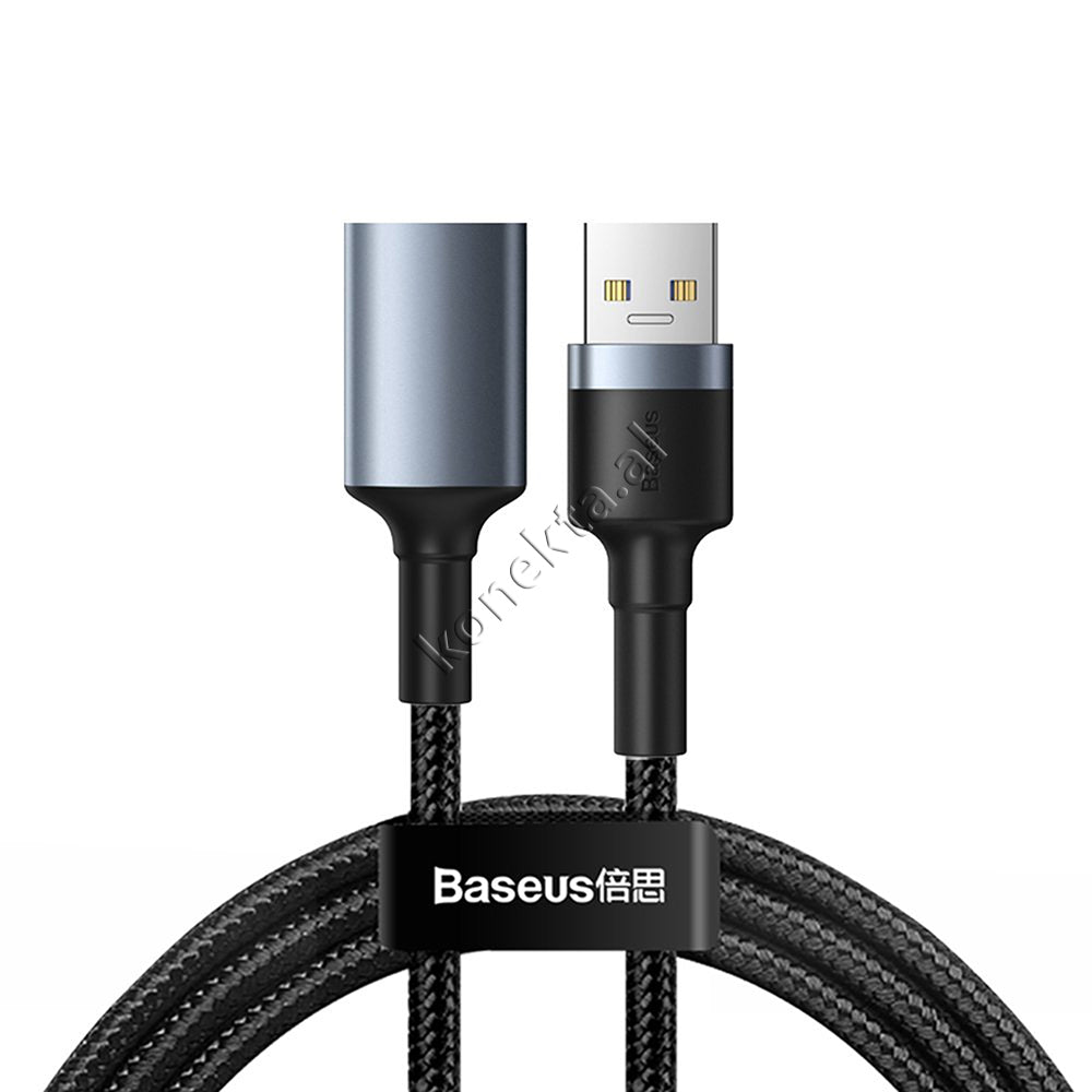 Kabell Usb 3.0 Mashkull Ne Usb 3.0 Femer Baseus 1m – Connecta.al